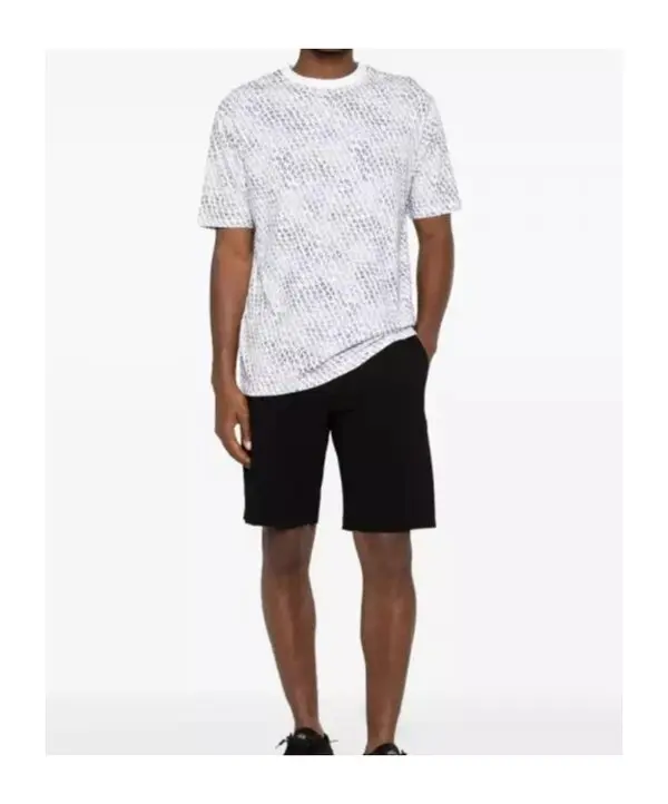 Karl Lagerfeld Embroidered Elasticated Shorts