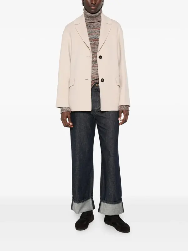 Max Mara Single-breasted Blazer With Notched Lapel