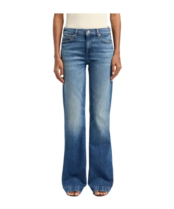 7 For All Mankind Belt Loop Jeans - Blue