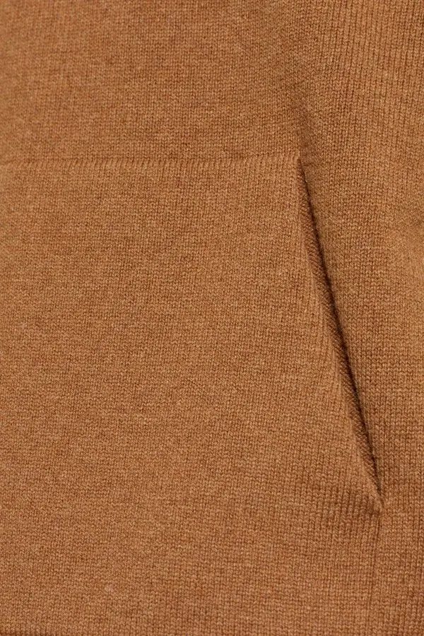 Dsquared2 Long Sleeve High Neck Sweater With Ribbed Details