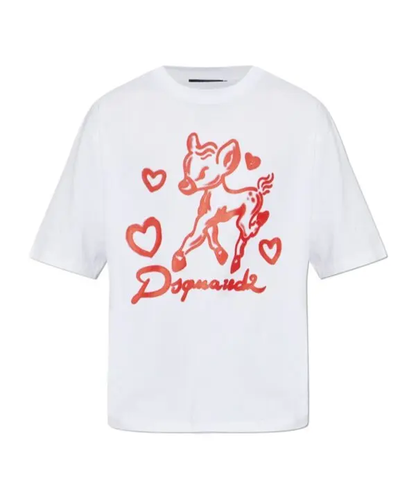 Dsquared2 Short Sleeve T-shirt - White