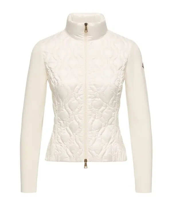 Moncler Cotton Padded Zip-up Cardigan - No
