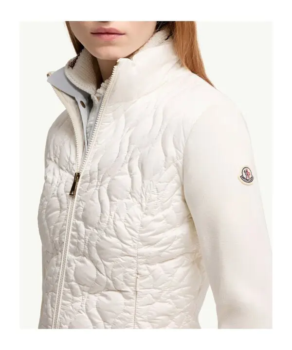 Moncler Cotton Padded Zip-up Cardigan
