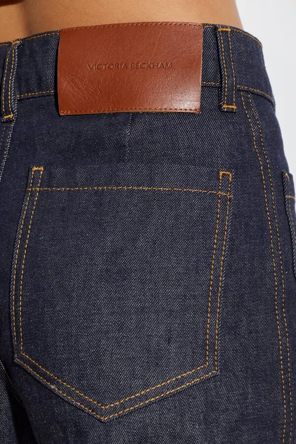 Victoria Beckham Belt Loop Jeans
