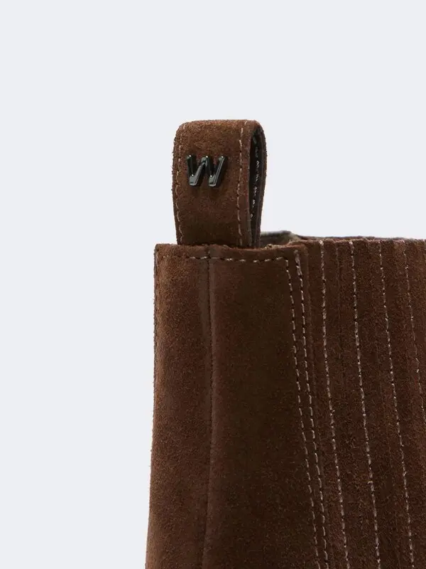 Max Mara Round-toe Chelsea Boots
