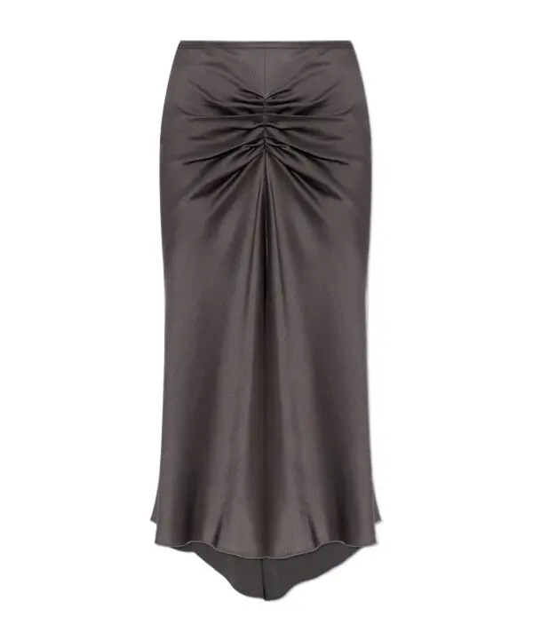 Victoria Beckham Draped Skirt - Grey