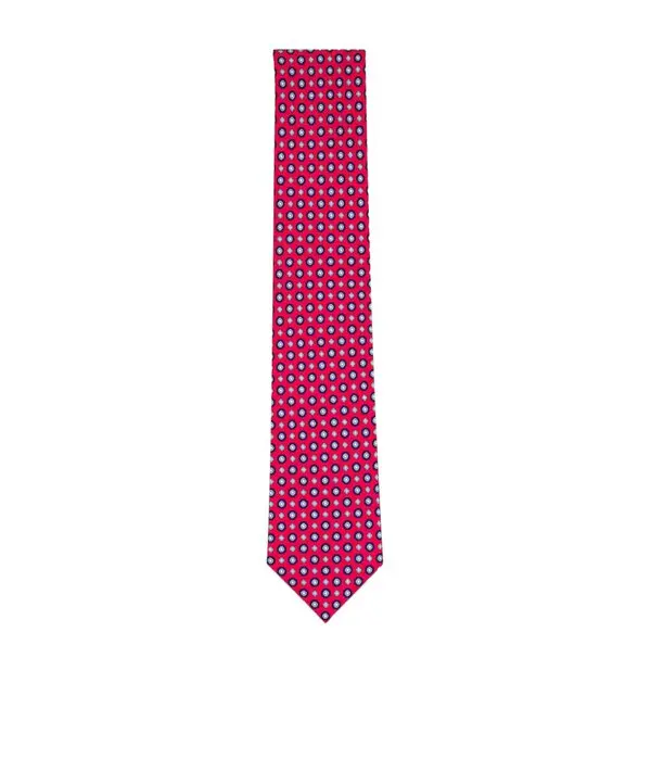 Brioni Printed Tie - Red