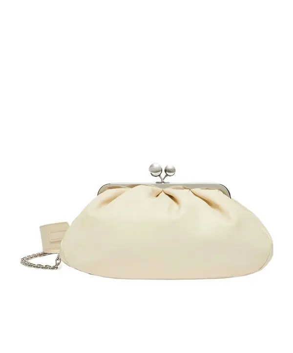 Max Mara Medium Pasticcino Clutch - Ivory
