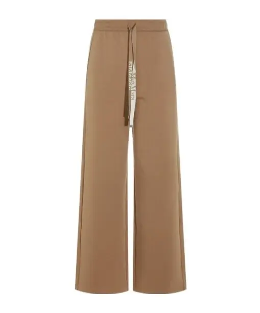 Max Mara Drawstring Casual Pants - Brown