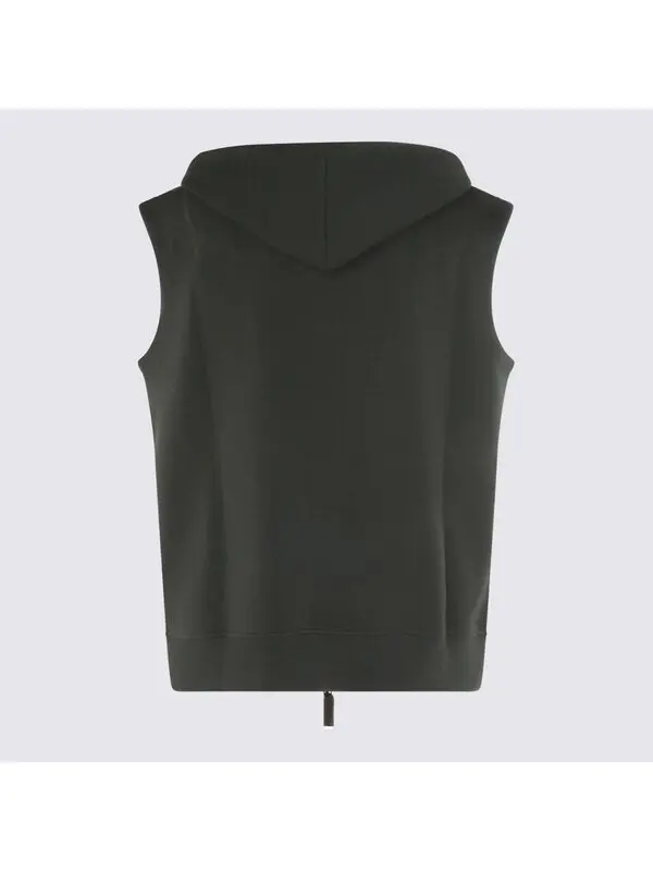 Max Mara Sleeveless Hooded Knitwear