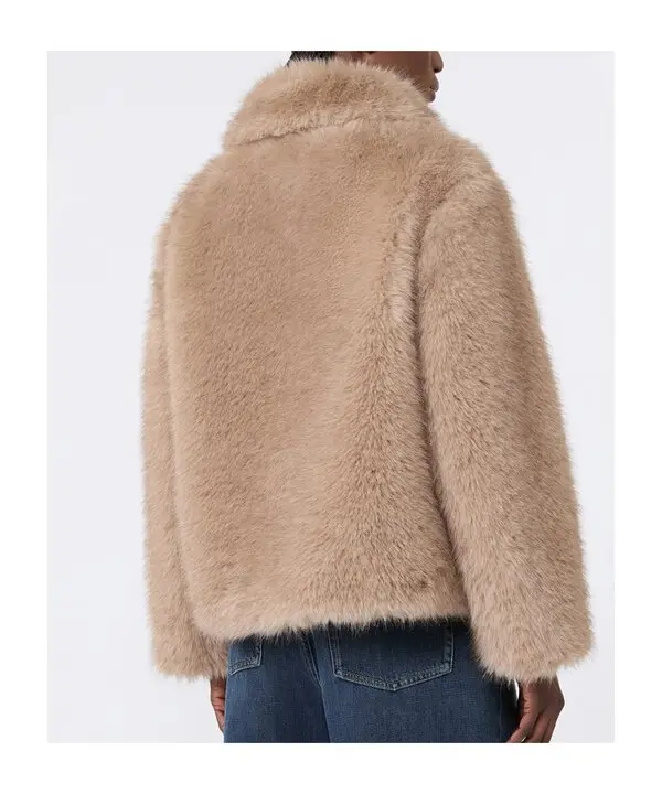Max Mara Faux Fur Coat