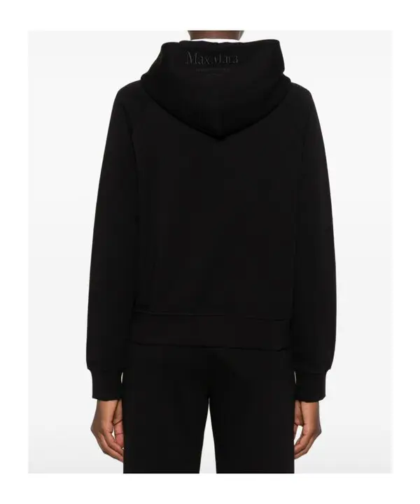 Max Mara Marea Zip-up Hoodie - Black