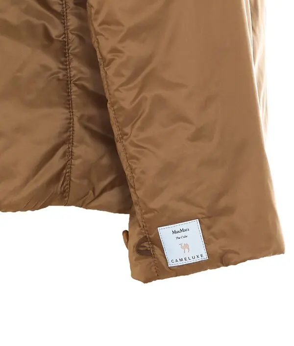 Max Mara Greenh Quilted Hooded Jacket - Caramel