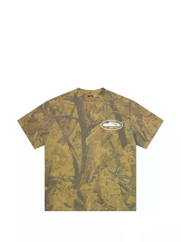 CORTEIZ Puff Print Island Short-sleeve T-shirt - Green