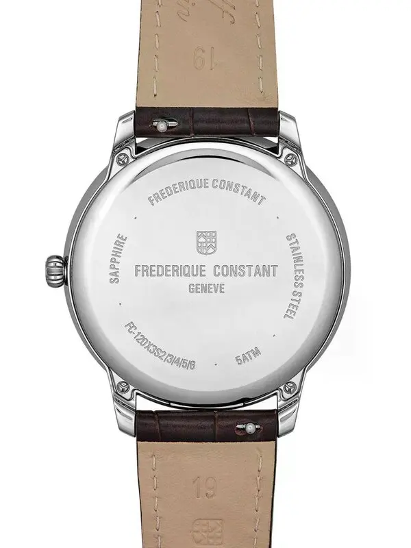 FREDERIQUE CONSTANT Classics Moneta Solarmetre 39mm Watch - White