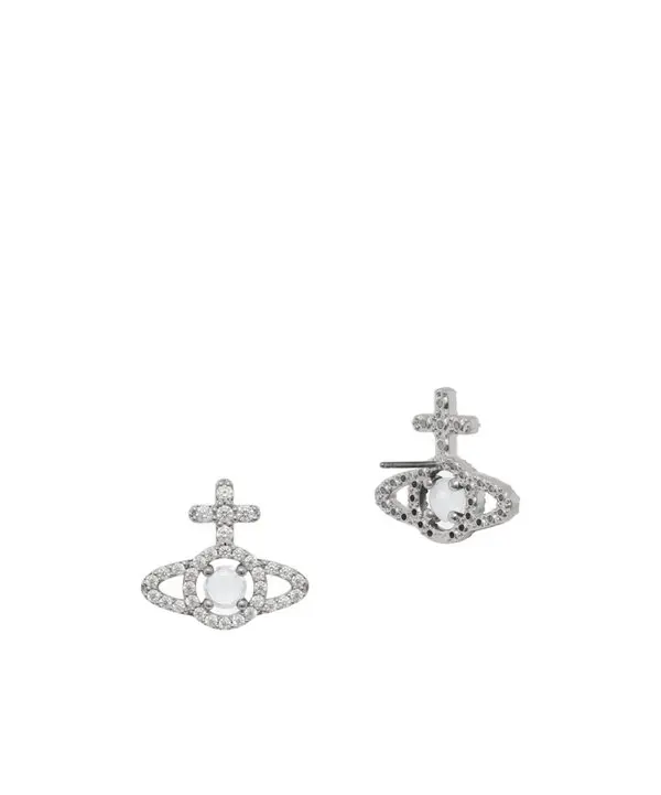 VIVIENNE WESTWOOD Crystal Orb Stud Earrings