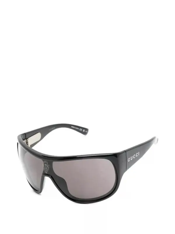 Gucci Shield-frame Sunglasses