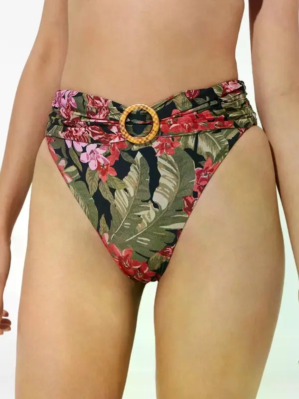 Beach Riot Halle Bikini Bottoms - Green