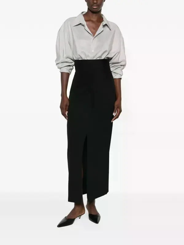 THE ROW Iphora Front-slit Maxi Skirt