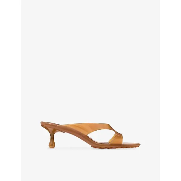 JIMMY CHOO Jelly Drop 50 Jelly Sandals - Amber