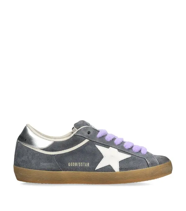 GOLDEN GOOSE Suede Super-star Sneakers