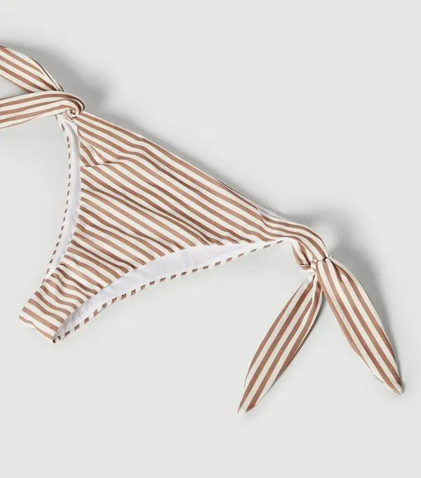 Brunello Cucinelli Side-tie Bikini Bottoms