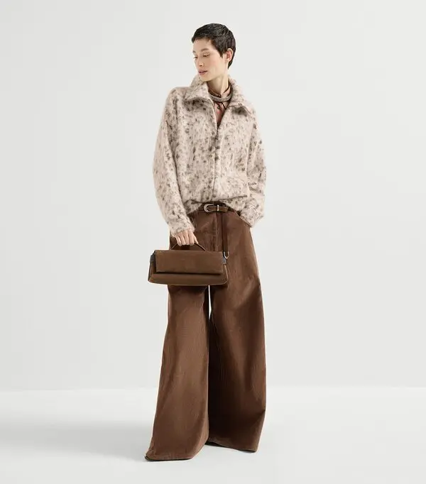 Brunello Cucinelli Corduroy Wide-leg Trousers