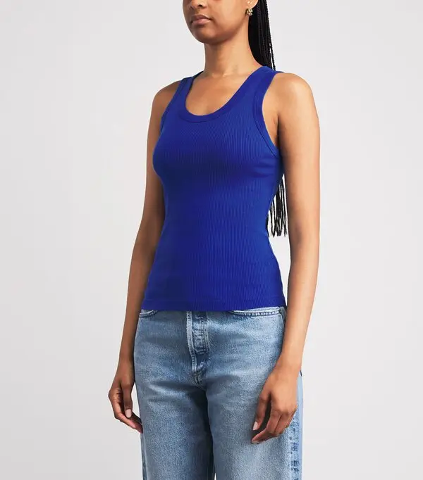AGOLDE Ribbed Poppy Tank Top