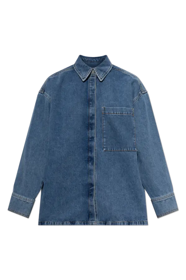 BY MALENE BIRGER Dea" Denim Shirt - Blue