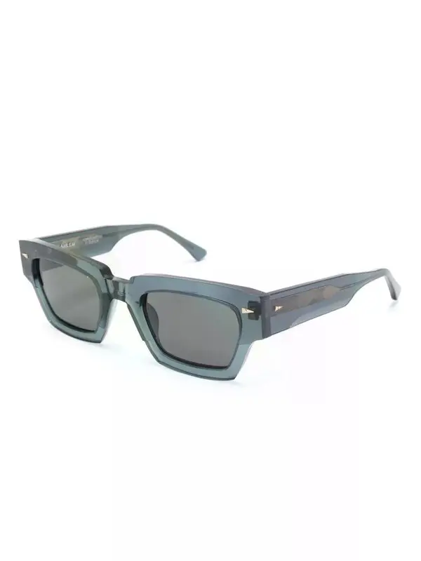 AHLEM Magenta Square-frame Sunglasses