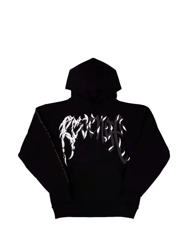 REVENGE X Juice Wrld Graphic-print Hoodie - Black
