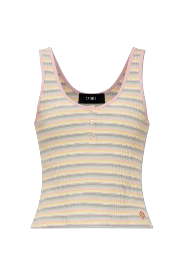 Amiri Top With Striped Pattern - Multicolour