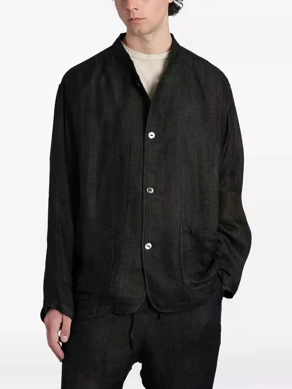 Needles Mandarin-collarshirt Jacket - Green