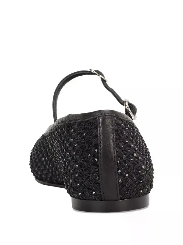 Hugo Embellished Strap-detail Ballet Flats