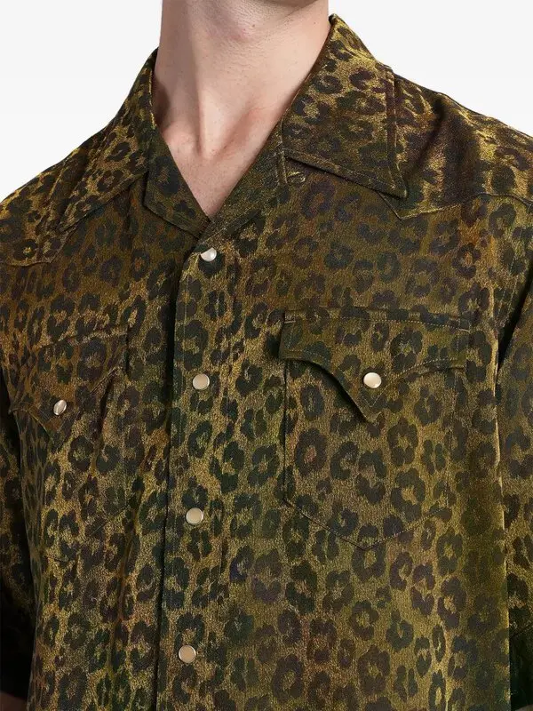 Needles Leopard-print Shirt