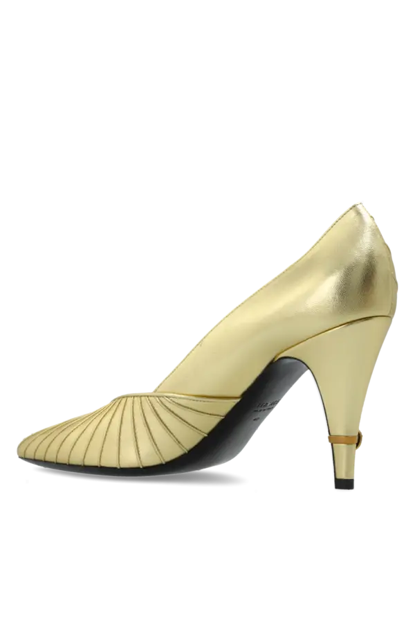 Versace Heeled Pumps - Gold
