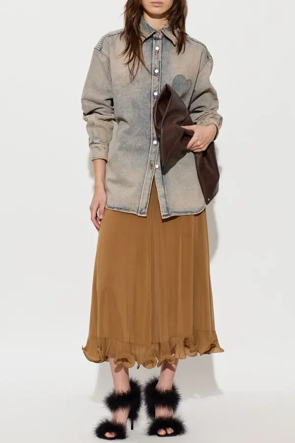 Moschino Skirt With Ruffle