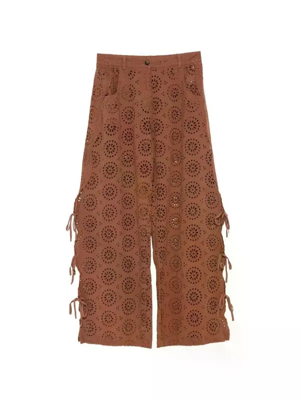 MC2 SAINT BARTH Kibi Sangallo Trousers - Brown