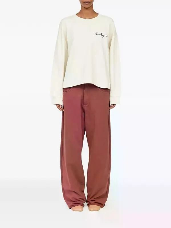 MAISON MARGIELA Handwritten Print Sweatshirt