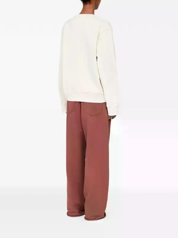 MAISON MARGIELA Horse Print Sweatshirt - Neutrals