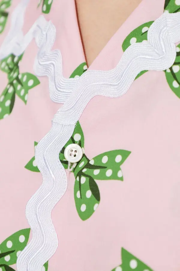Moschino Printed Cotton Shirt