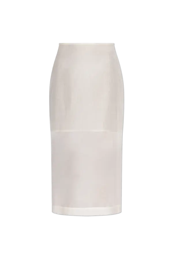 BY MALENE BIRGER Esta Soft" Skirt - White