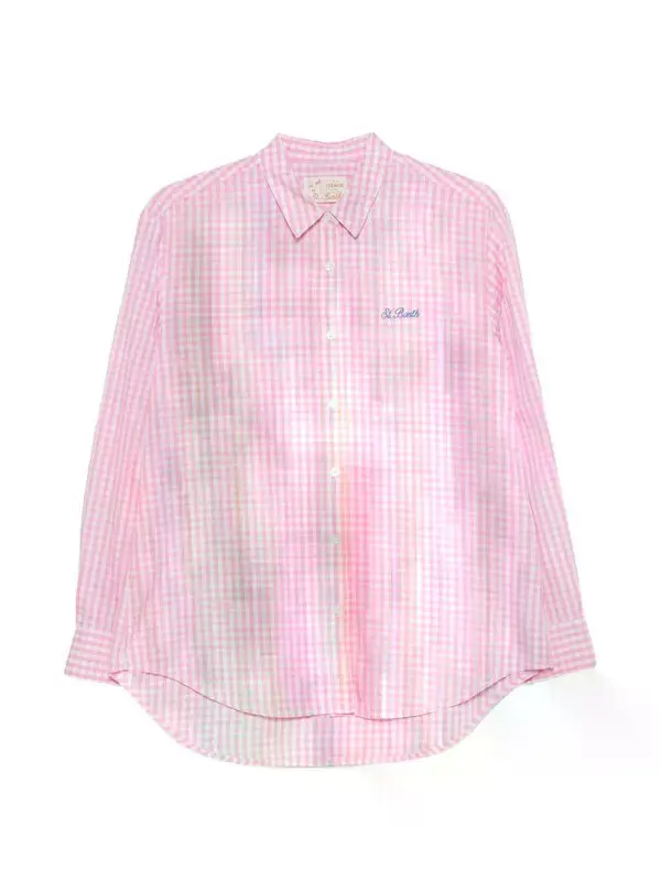 MC2 SAINT BARTH Brigitte Gingham Check Shirt