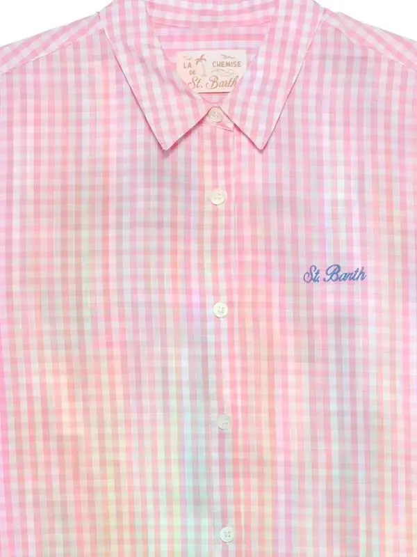 MC2 SAINT BARTH Brigitte Gingham Check Shirt