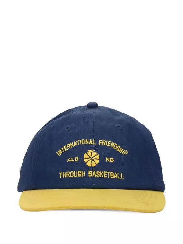 Aimé Leon Dore X New Balance Masaryk Logo-embroidered Cap - Blue