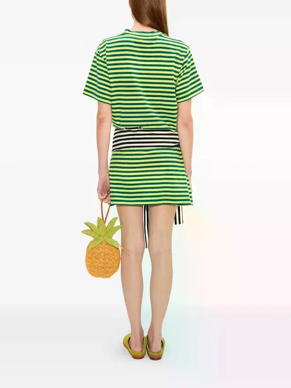 SIMONMILLER Lottie Striped Mini T-shirt Dress