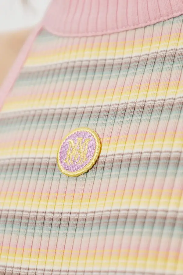 Amiri Dress With Stripe Pattern