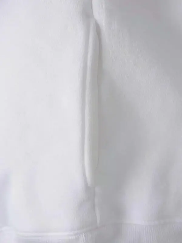 SPORTY & RICH Syracuse Logo-embroidered Quarter-zip Sweatshirt