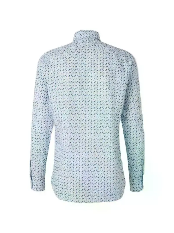 VINCENZO DI RUGGIERO Floral-print Button-down Shirt