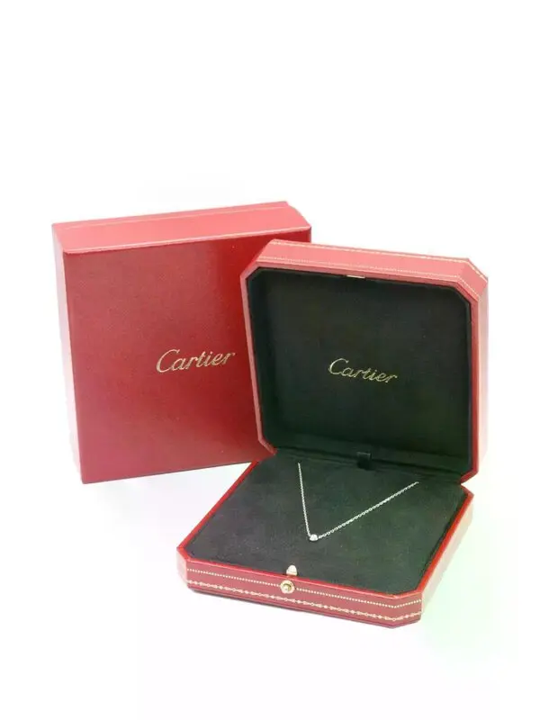 Cartier 18k White Gold Diamond Necklace